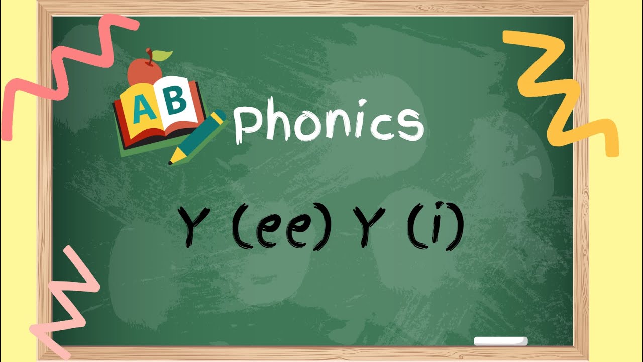 Phonics sound Y (ee) and Y (i) - YouTube