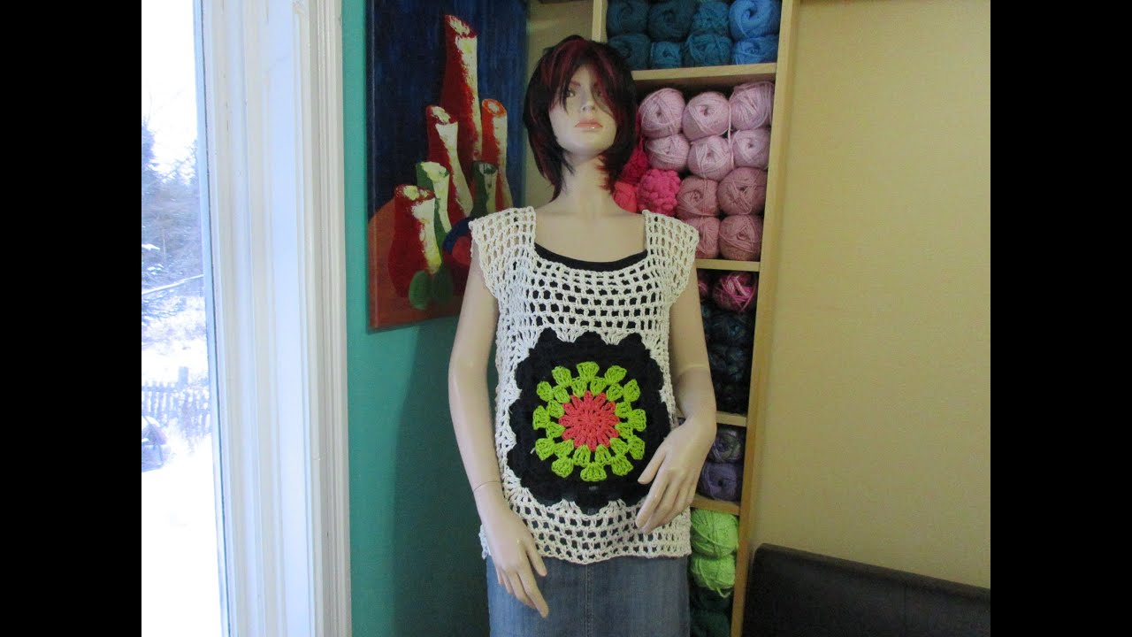 Crochet blusa de verano con Ruby Stedman - YouTube