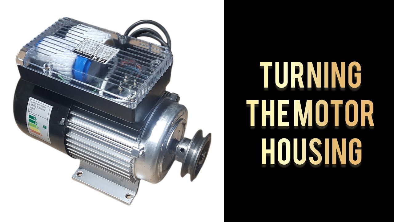 CNC Turning Electric Motor Housing | Two-Step Precision Machining ...