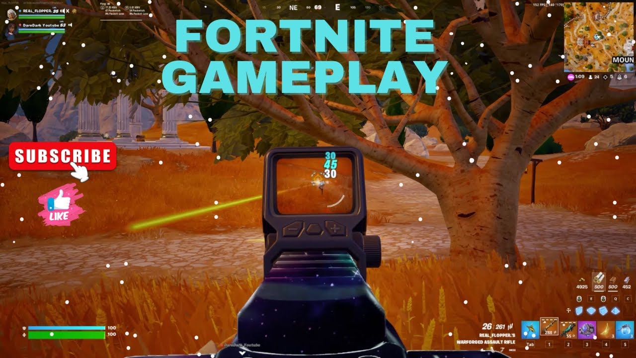 Fortnite gameplay chapter 5 season 2 (day 1) - YouTube
