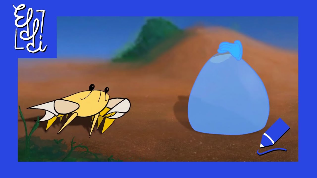 Golden Crab & Water Bomb - 2D Animation - YouTube