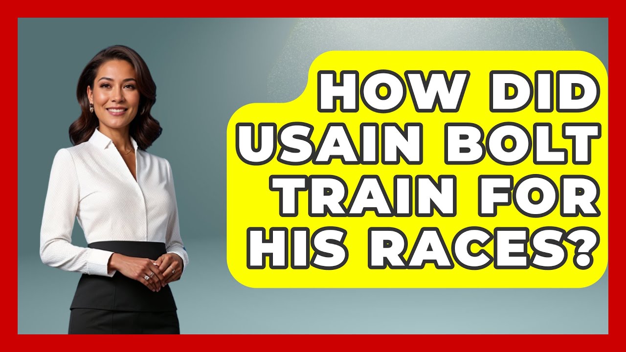How Did Usain Bolt Train For His Races? - Epic Sports Tales - YouTube