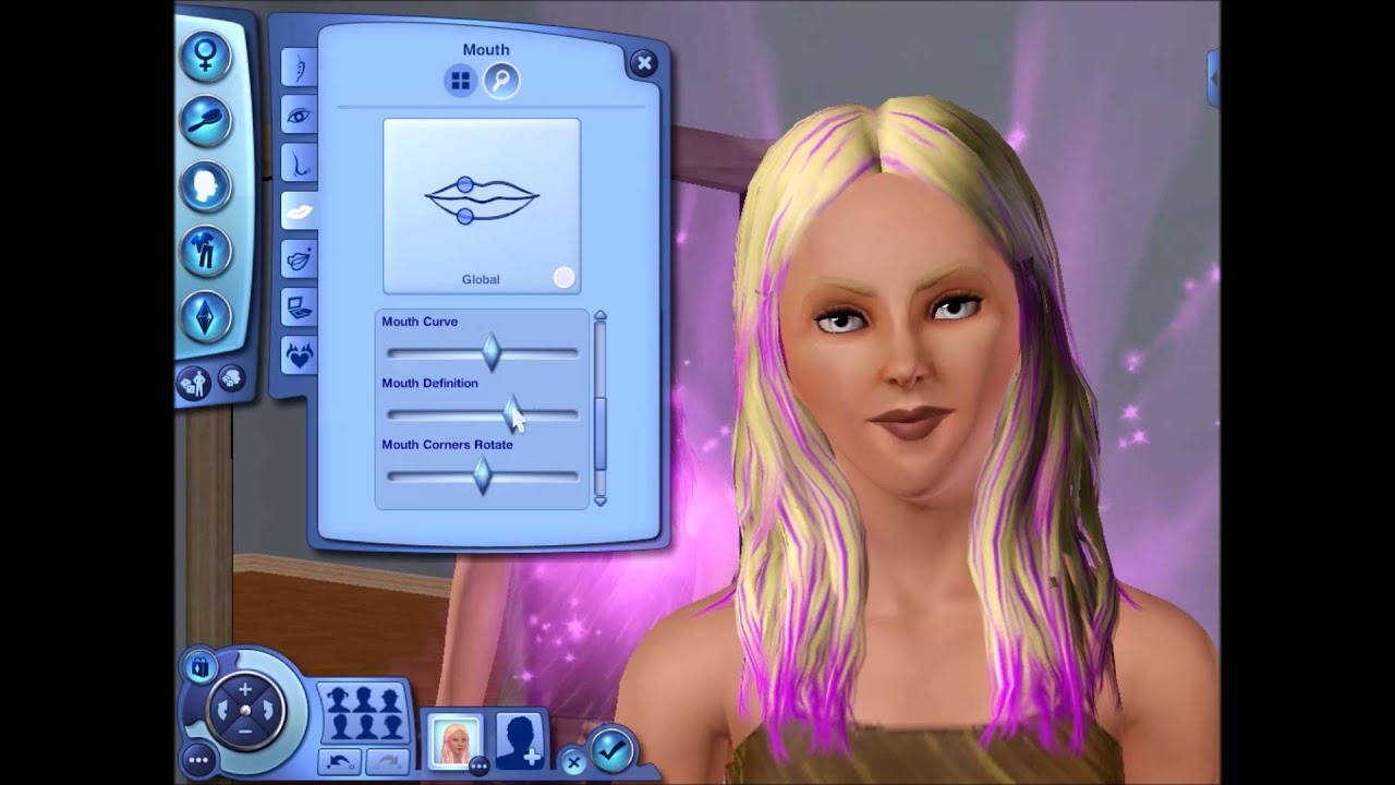 Sims3 Create A Sim - YouTube