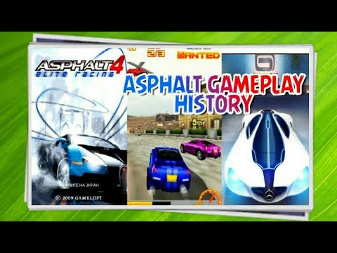 EVOLUTION OF ASPHALT CAR GAME 2004 TO 2017 ALL ASPHALT GAMEPLAY ASPHALT ...