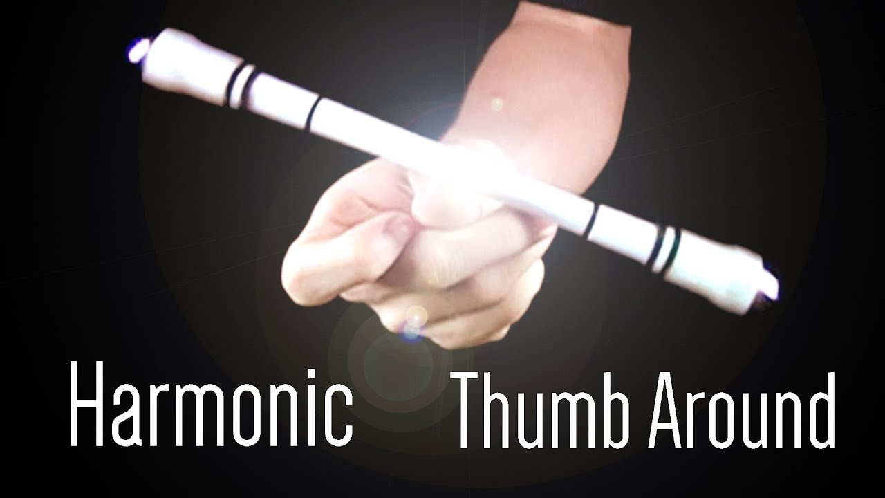 Tutorial de Pen Spinning - ThumbAround Harmonic - YouTube