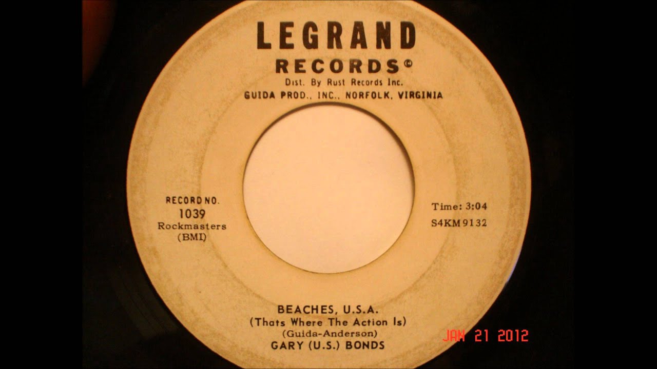Va.Soul/Funk' Beaches'...Gary BondsGary - YouTube