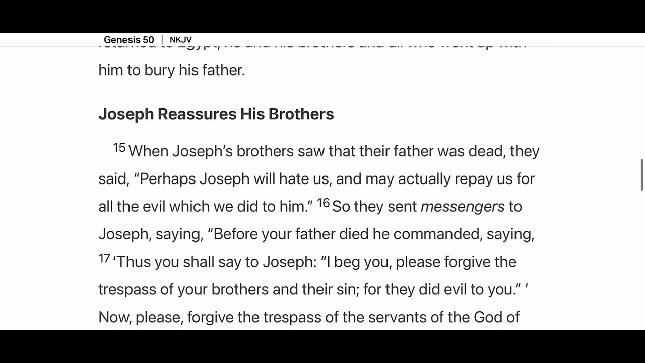 One Small Chapter Of The Bible genesis50 YouTube one-small-chapter-of-the-bible-genesis50-youtube