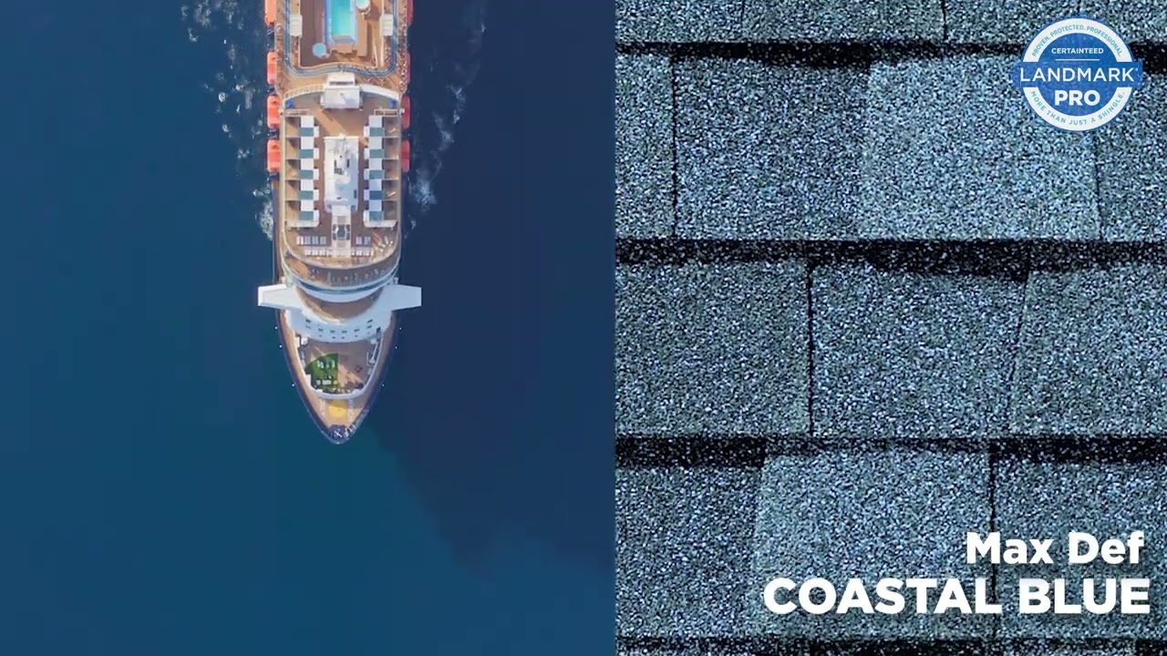 Introducing Landmark® PRO Max Def Coastal Blue - YouTube