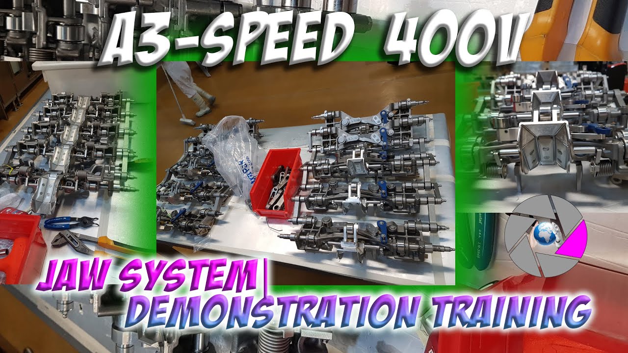 Tetra Pak A3 Speed 400V | Jaw system - YouTube