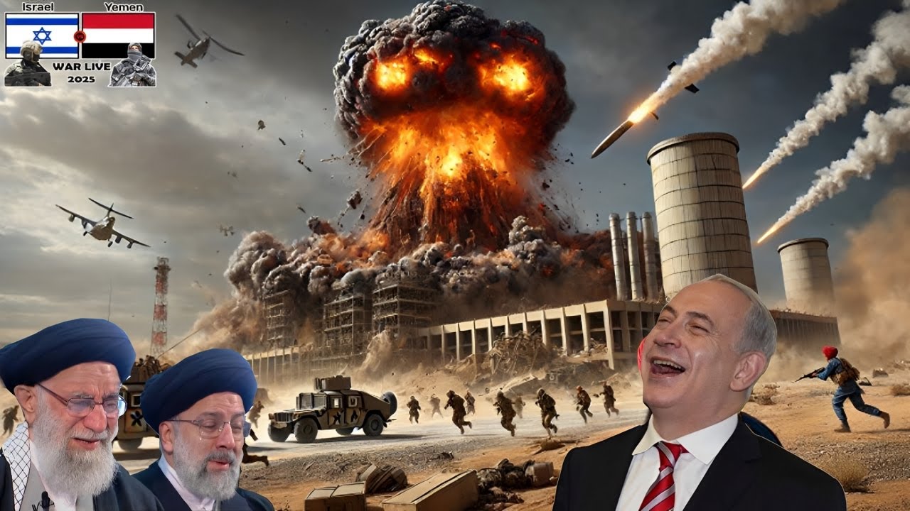 Israel's Great Revenge! yaman Main Nuclear Plant In Isfahan Destroyed ...