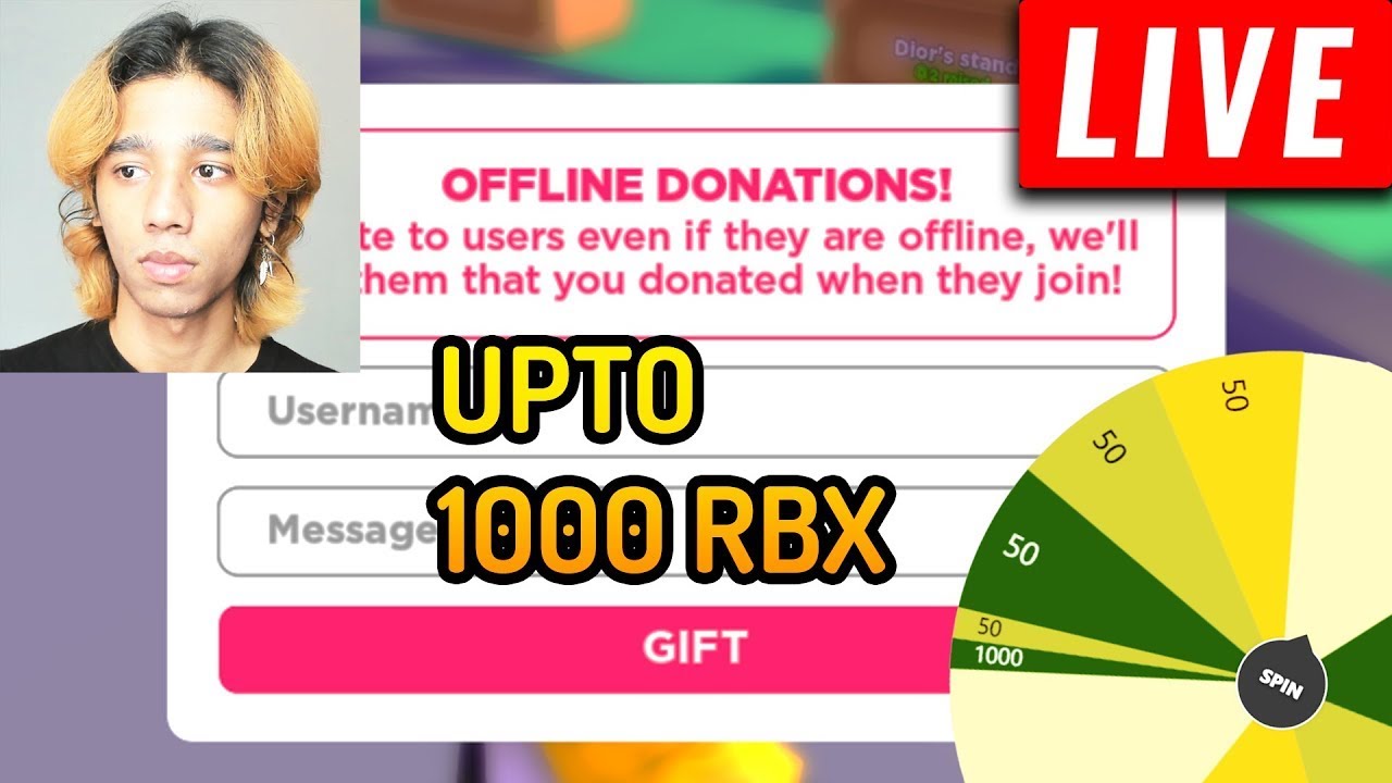 🔴LIVE PLS DONATE ROBUX GIVEAWAY! | Giving FREE robux Live to viewers ...