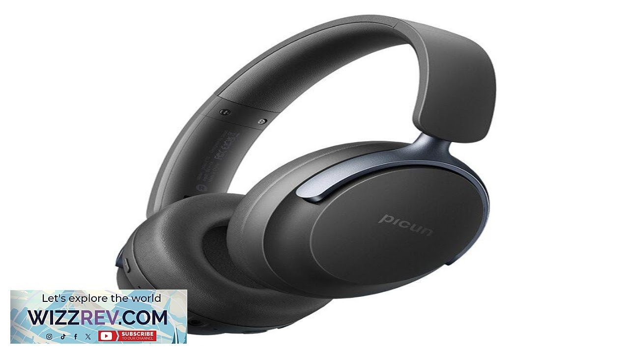 PICUN NC60 Wireless bluetooth 5.4 Headset ANC Gaming Headphone -48dB ...
