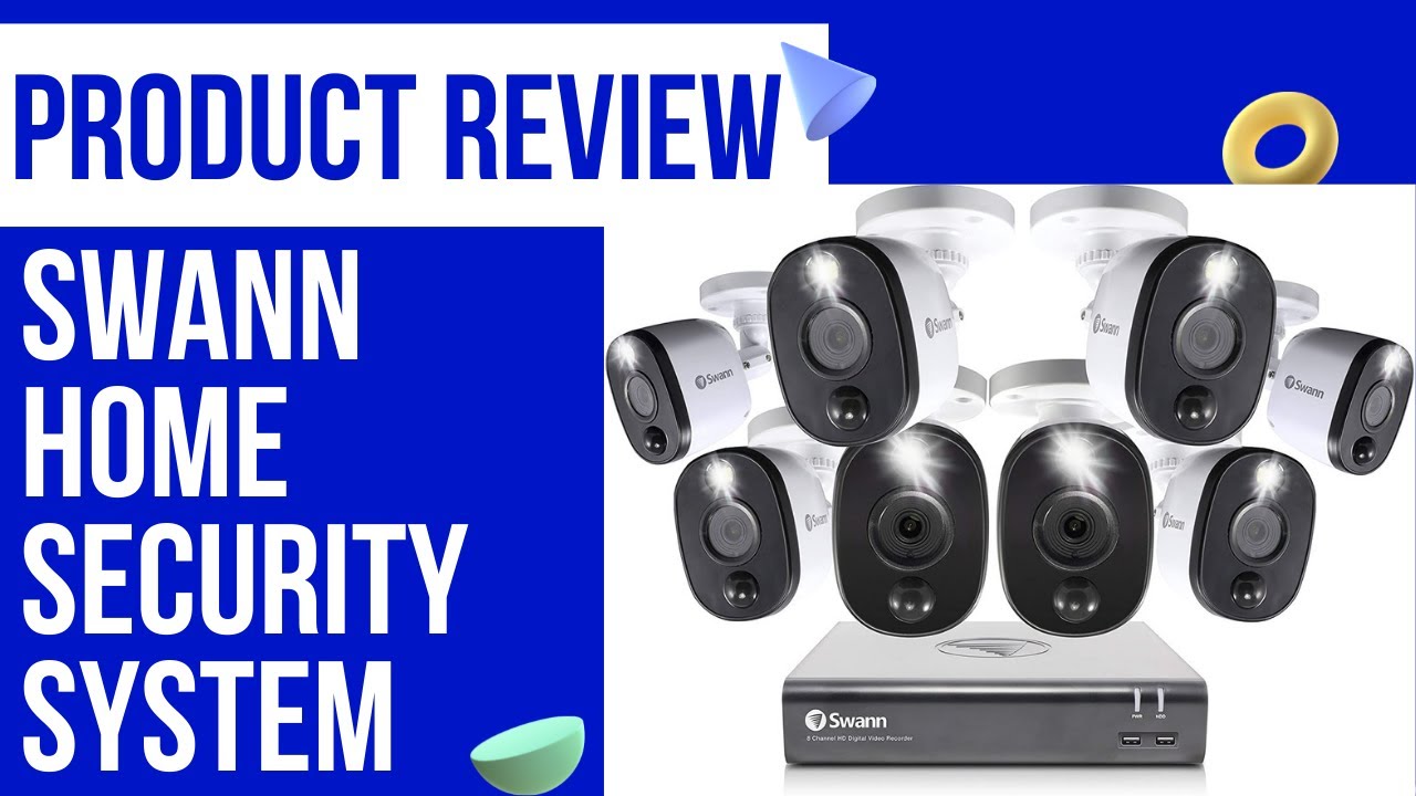 Swann 8 Channel Home Security Camera System Promo Video & Product ...