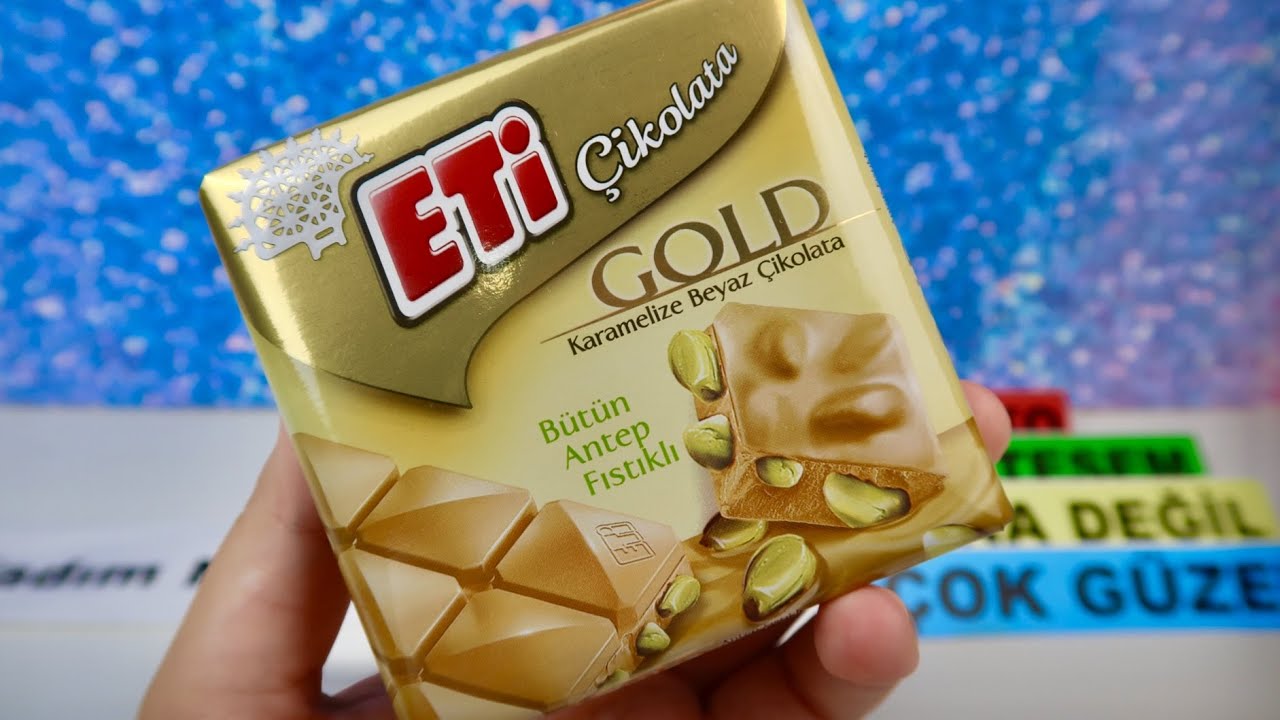 Eti ALTIN Çikolata Deniyorum , Eti GOLD Çikolatanın Altın Çağı - YouTube