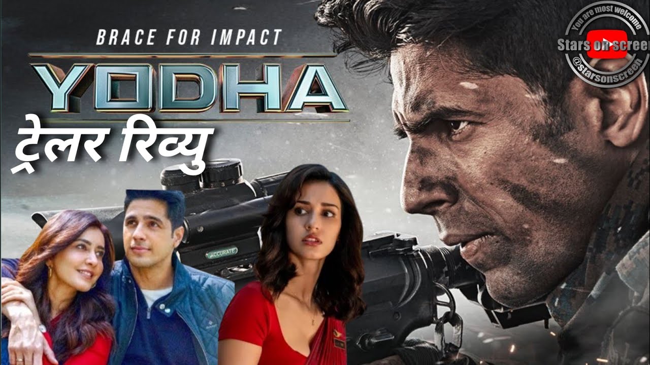 Yodha Trailer REVIEW | Sidharth Malhotra | Jugal Jangid - YouTube