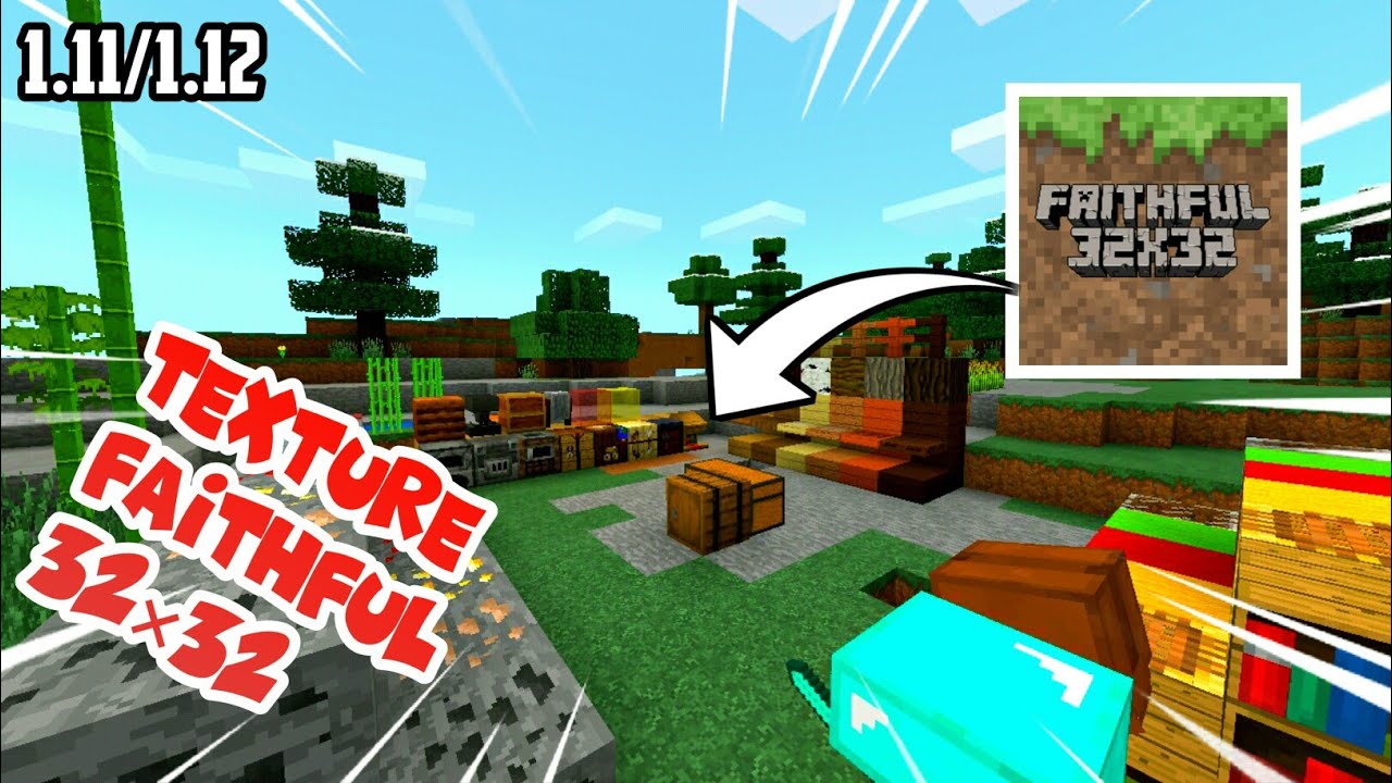 Texture Pack Faithful 32×32 Terbaru | Support 1.11/1.12 - YouTube