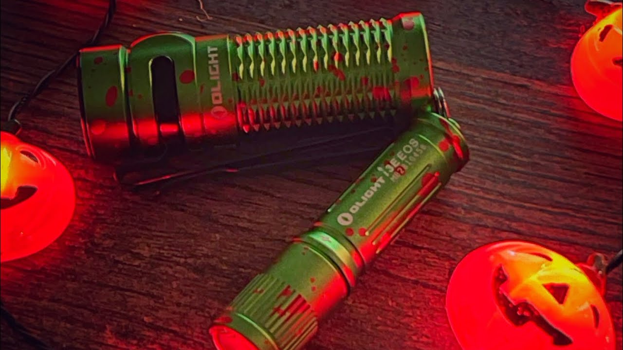 Olight Halloween Flash Sale🎃- Zombie Baton 3 & i3E Flashlight - YouTube