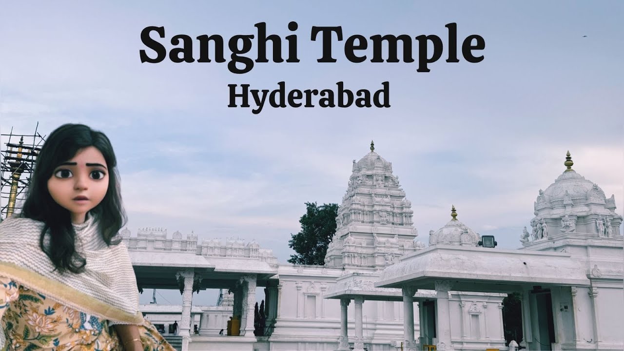 Sanghi Temple Vlog in Hyderabad || Best Place to visit in Hyderabad ...