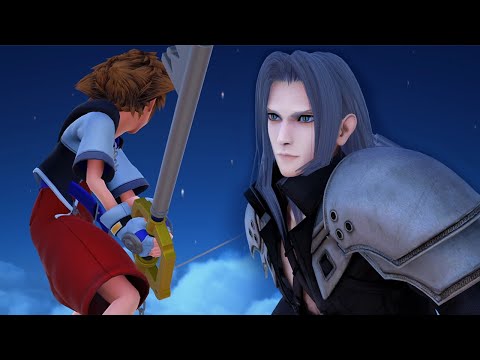 Kingdom Hearts 3 - KH1 Sora Vs Sephiroth - Despair