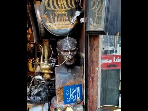 Sizden Gelenler/ Mısır Kahire'de Antika/Hurdacıda Atatürk Heykeli!