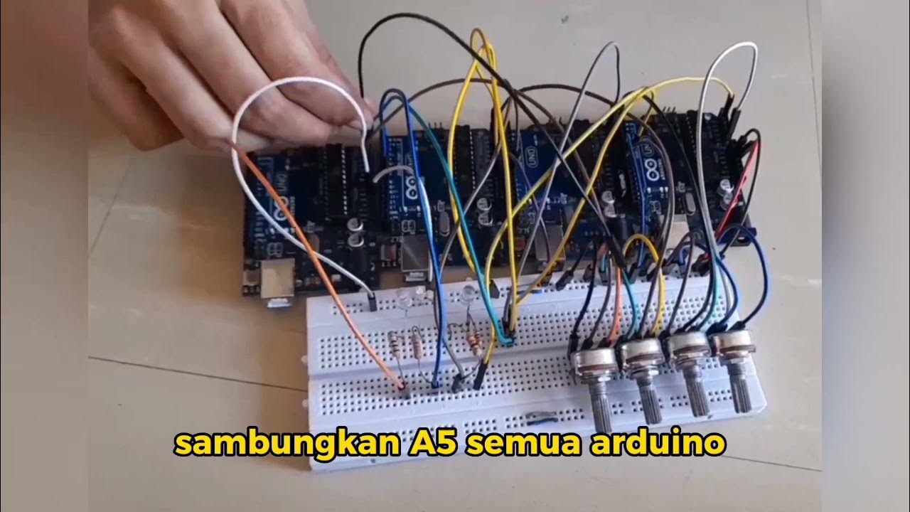 TUTORIAL KOMUNIKASI SERIAL I2C 4 ARDUINO (MASTER DAN SLAVE) - YouTube