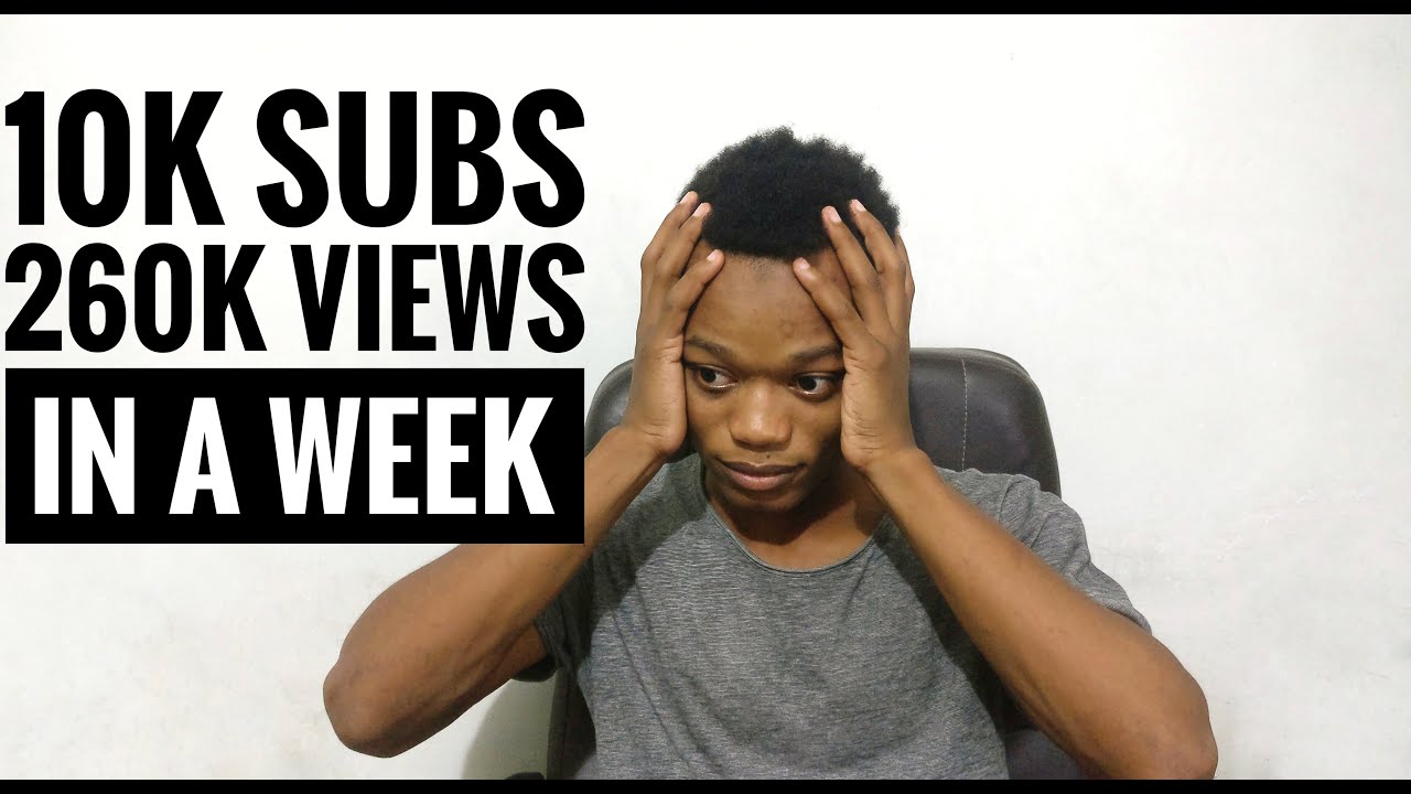 10k subs, 260k views in a week , How? - YouTube