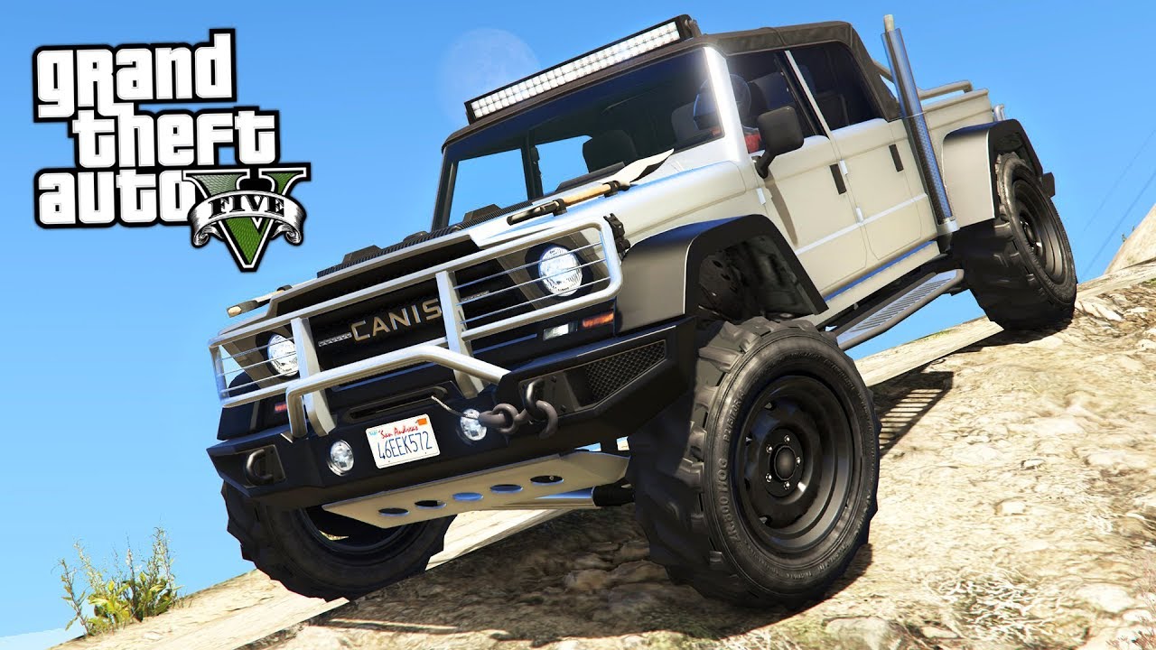 GTA 5 - NEW OFF-ROADING 4X4 TRUCK "KAMACHO" SPENDING SPREE!! (GTA 5 ...