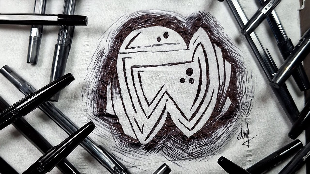 CARA MENGGAMBAR DISEHELAI TUSU..HOW TO DRAW ON TISU - YouTube