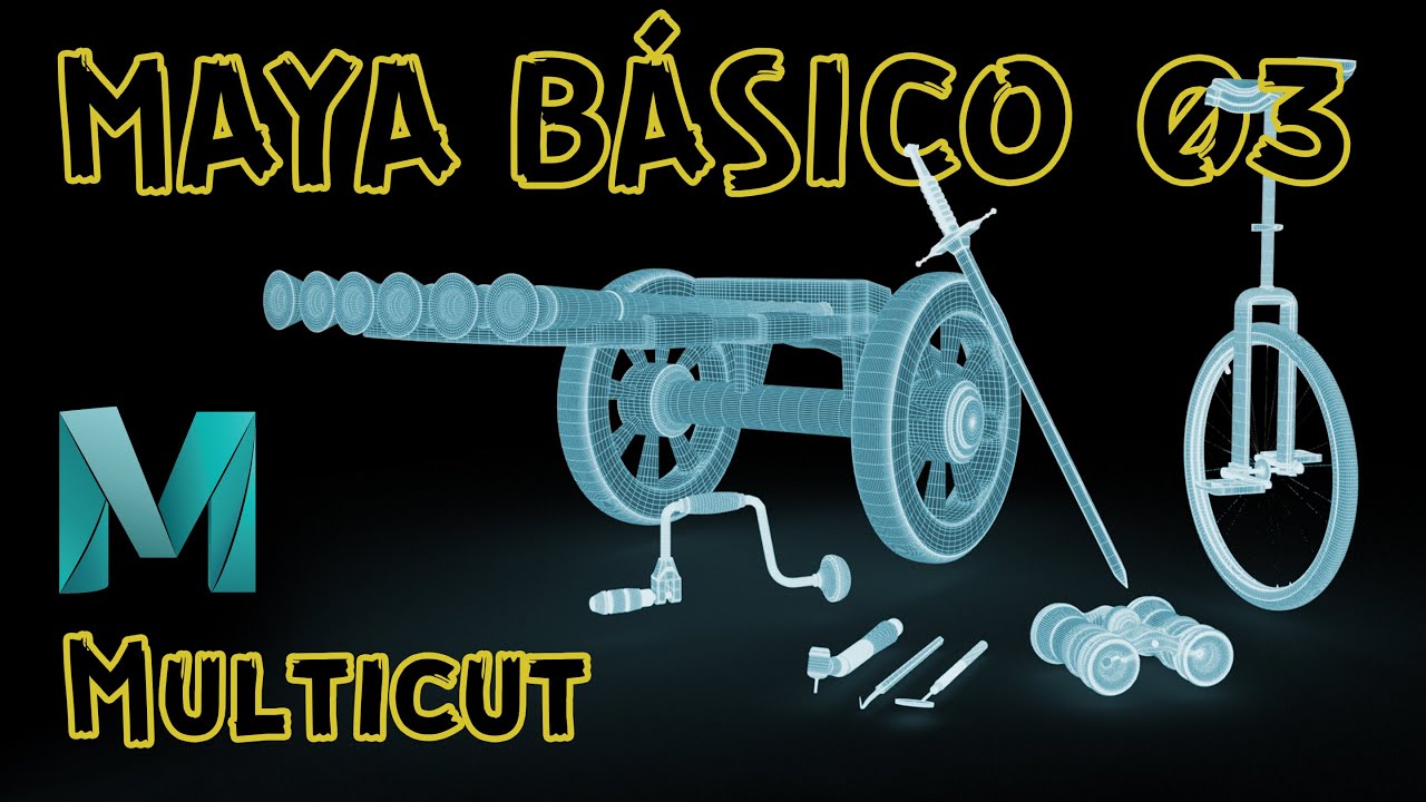 MAYA Básico | Clase 03 - Multi-Cut - YouTube