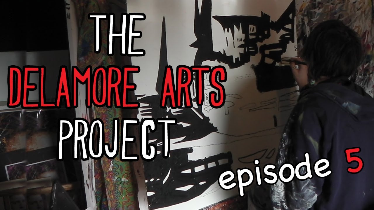 THE DELAMORE ARTS PROJECT - Ep 05 'Paint' - Art Installation - YouTube