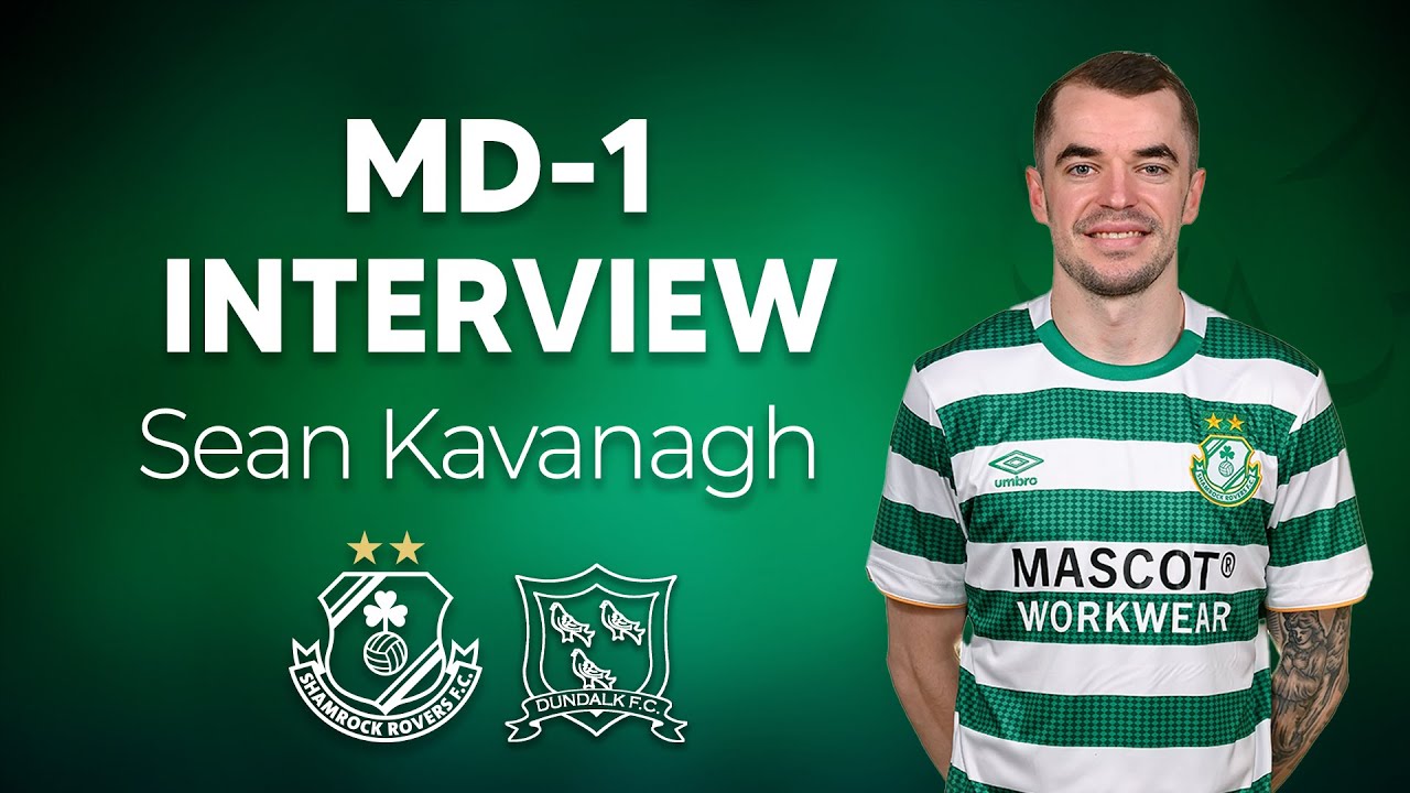Sean Kavanagh l Pre Match Interview v Dundalk l 1 June 2023 - YouTube