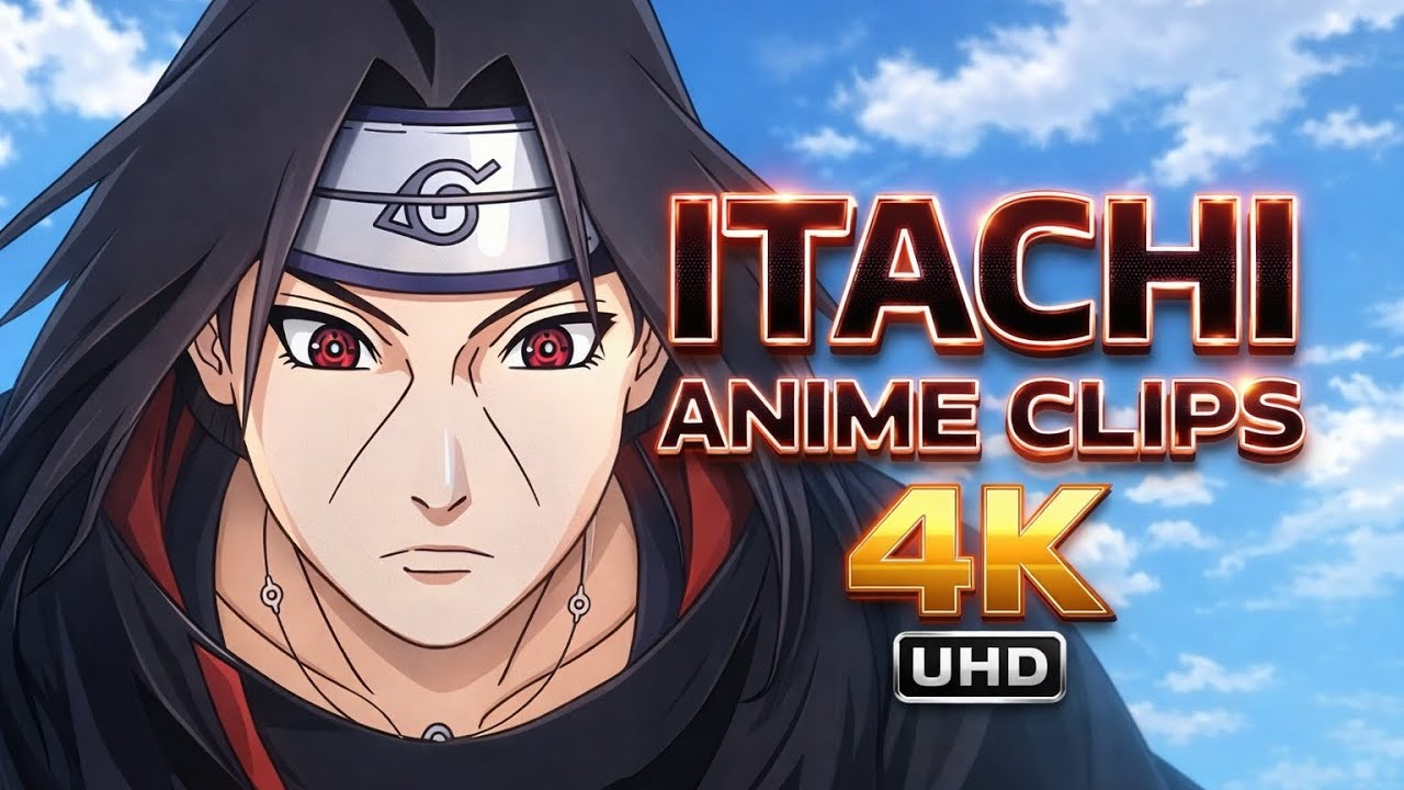 [Itachi Uchiha] 4K CLIPS FOR EDIT WITHOUT COPYRIGHT ©️ - YouTube