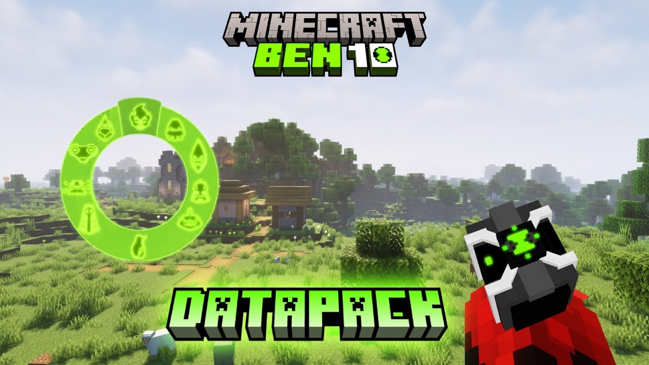 DATAPACK DE BEN 10 OMNITRIX PROTÓTIPO #1 NO MINECRAFT!! - YouTube