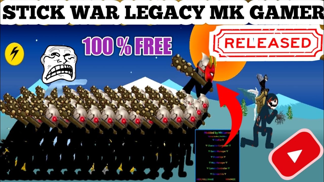 stick war 4 yt | Mk Gamer | Stick War Legacy - YouTube