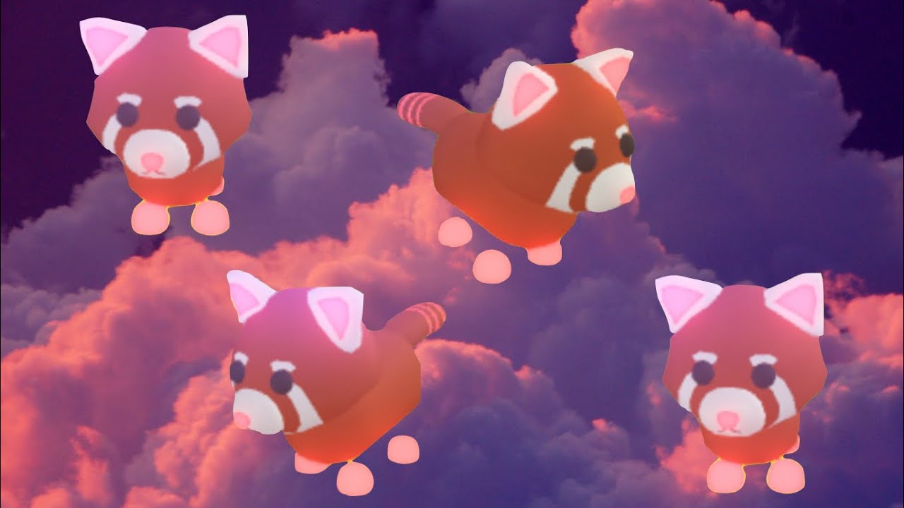 Neon Red Panda! - YouTube