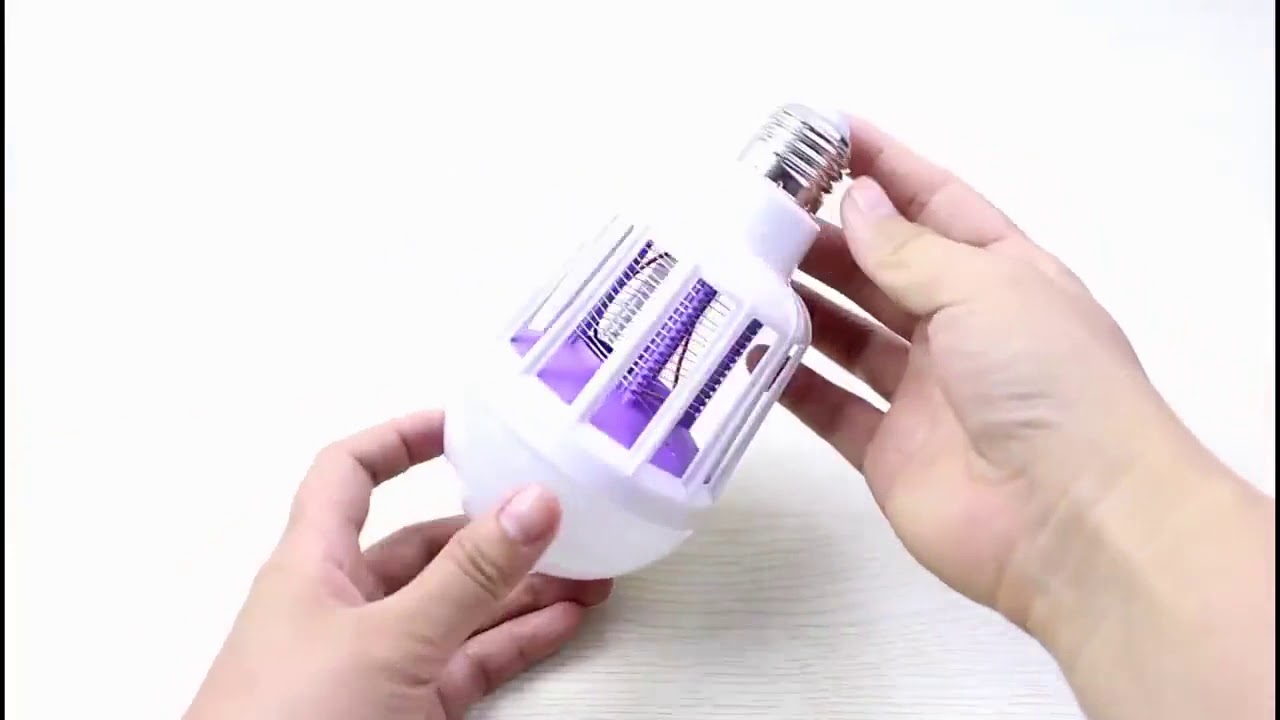 2 IN 1 Anti Mosquito Lamp Led Bulb Uv Light Lighting Killer 220v - YouTube