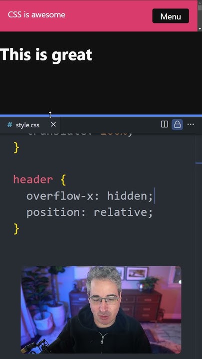 No more extra scrollbars when using overflow-x - YouTube