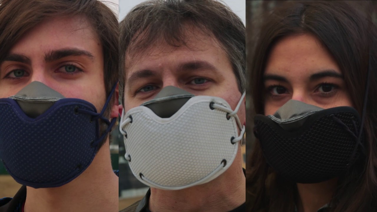 Silver Mask: High-Performance, High-Fashion Breathing Mask - YouTube