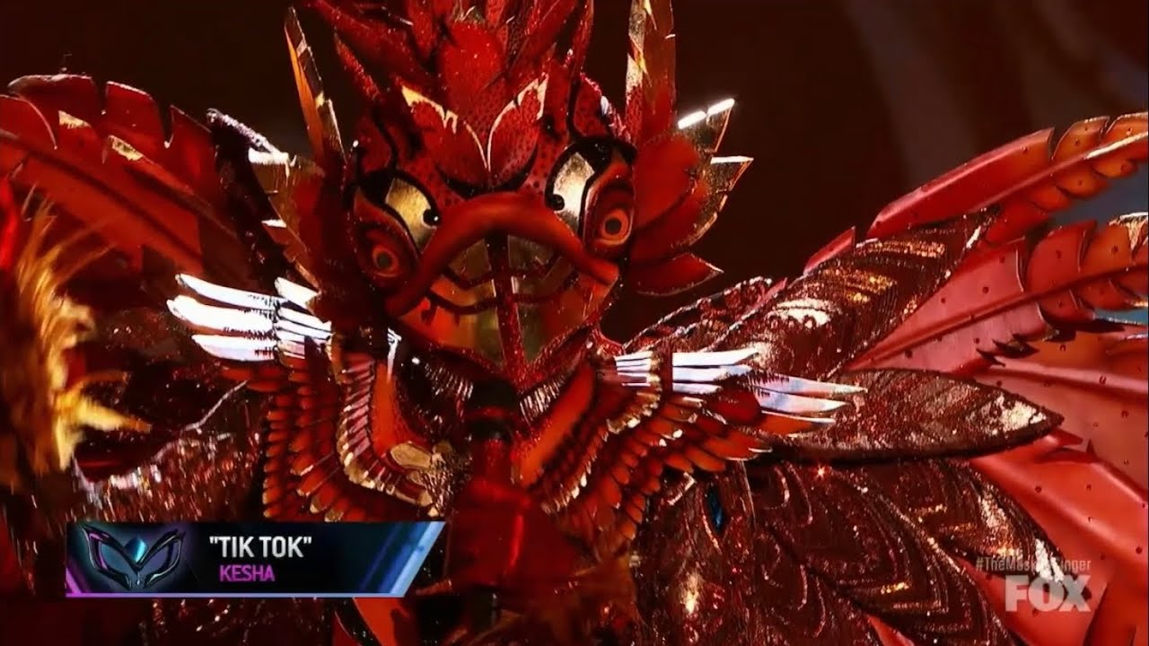 Phoenix Performs "Tik Tok" By Kesha | Masked Singer | S5 E2 - YouTube