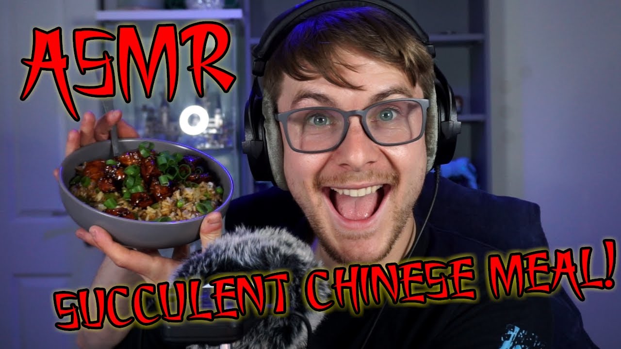 ASMR - Sesame Chicken Chinese - 20k Sub Ideas! - YouTube