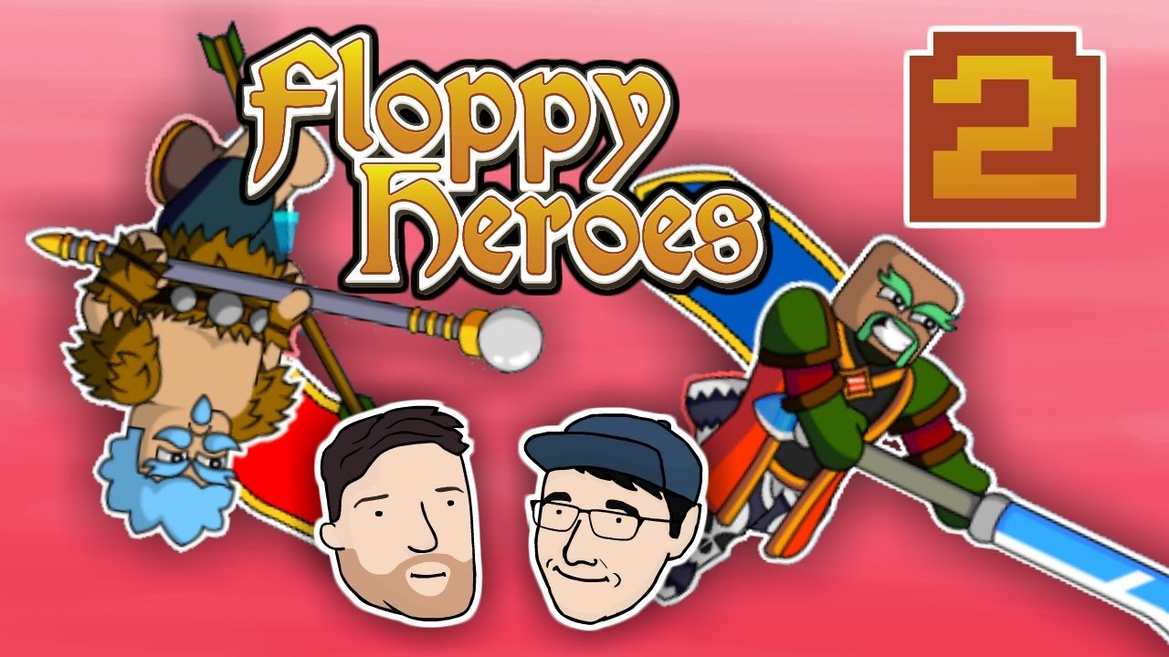 Let's Play Floppy Heroes - PART 2: They Call Me Mr. Bow & Arrow | Thumb Wars - YouTube