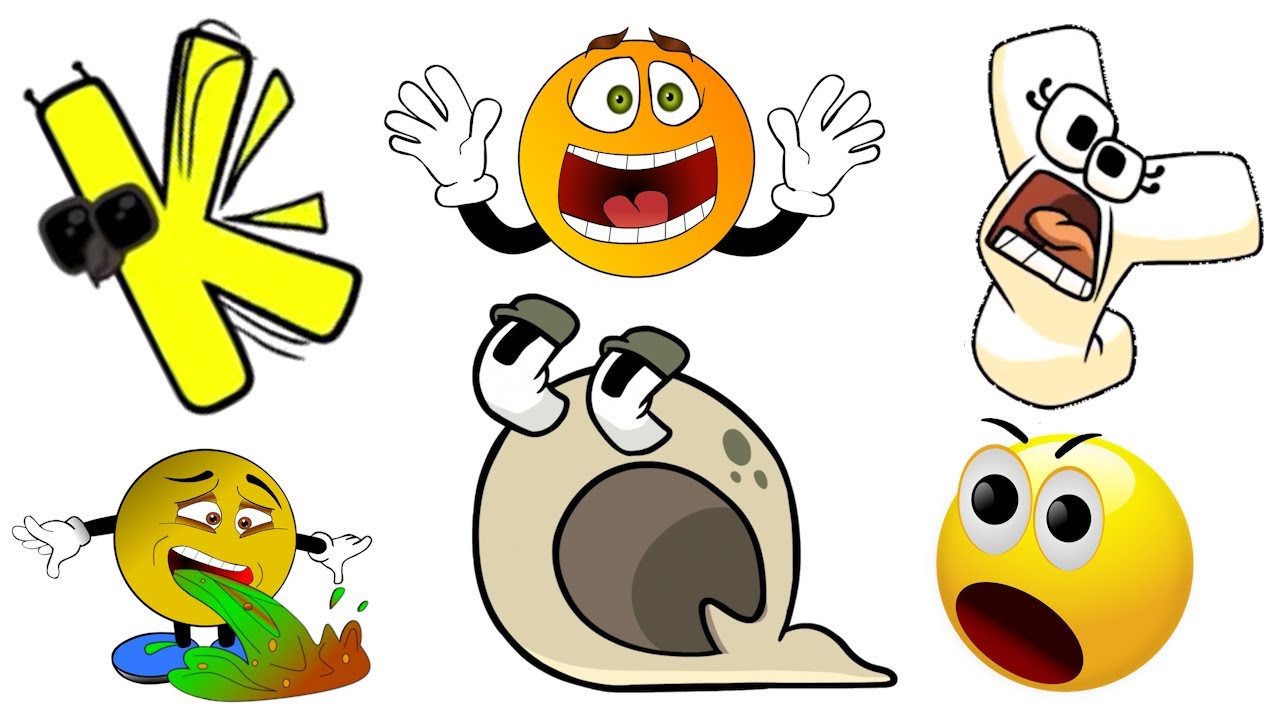 All Versions of Alphabetic Knowledge, But These Are Emoticons (Z-A ...