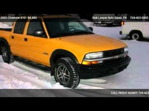2003 Chevrolet S10 LS Crew Cab 4WD Yellow! - for sale in Acme, PA 15610 ...