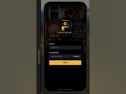 React Native Speed Coding: Building Photo Play App Login Screen #reactnative - YouTube