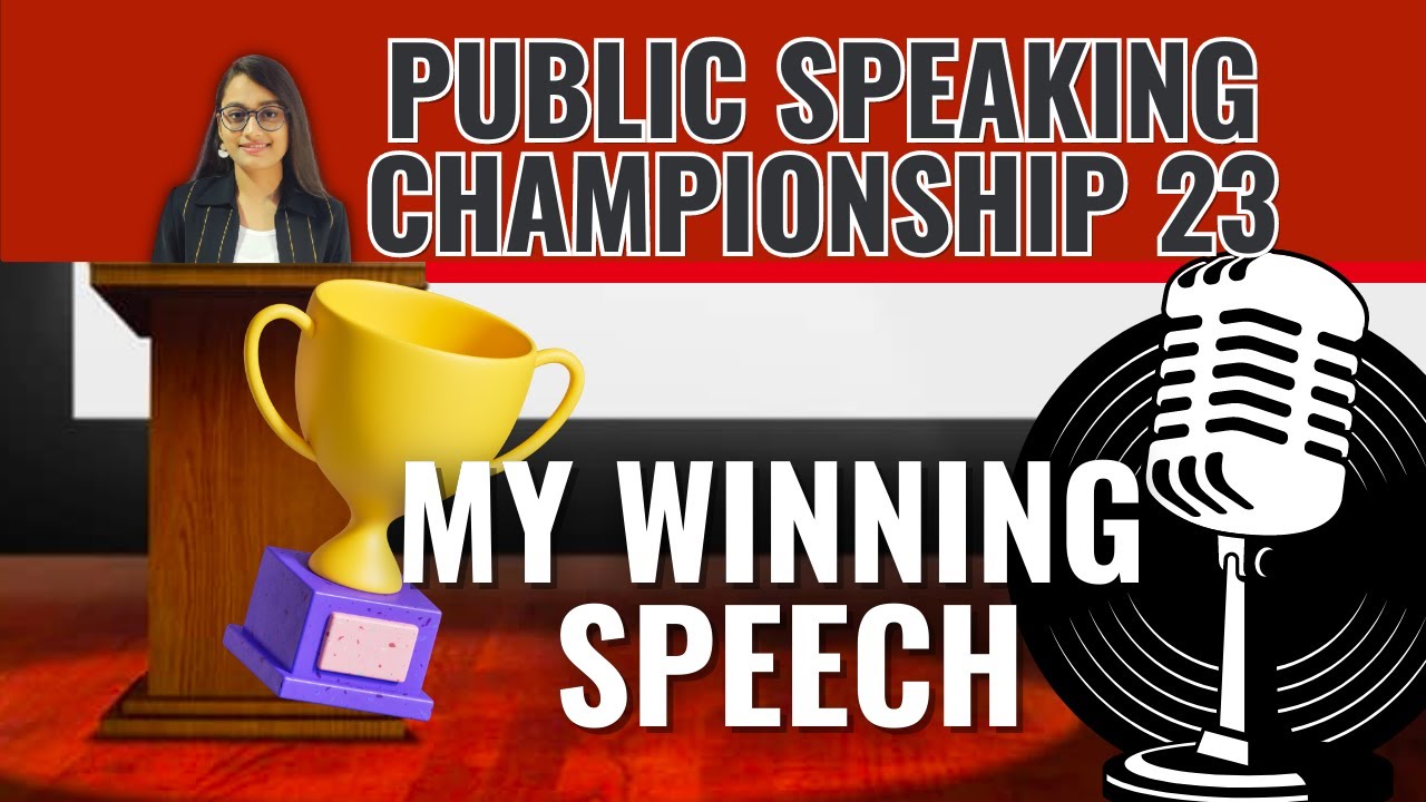 How I Won 2nd Runner-up in a Public Speaking Competition 🏆 3 Tips to ...
