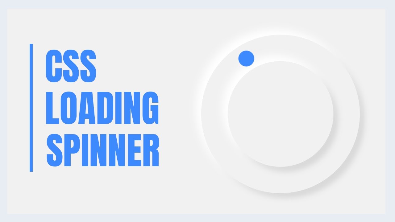 Loading Animation Usando Css And Html Youtube 8637