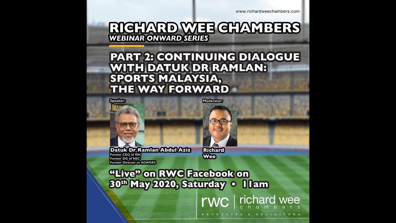 Flashback to Part One of Dialogue with Datuk Dr Ramlan : Sports ...