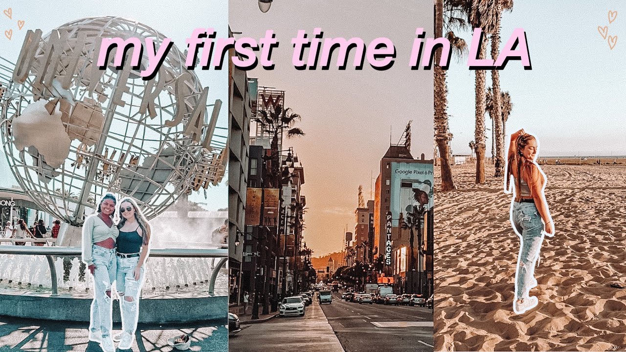 LA VLOG 2021: TRAVELING TO LA FOR MY FIRST TIME EVER | DAY IN THE LIFE ...