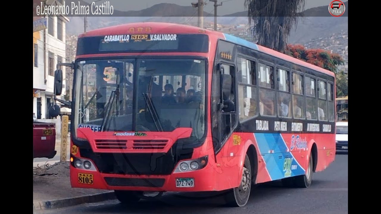 Viajando en EL RÁPIDO 5 ruta:8105 Desde puente Benavides hasta Av ...