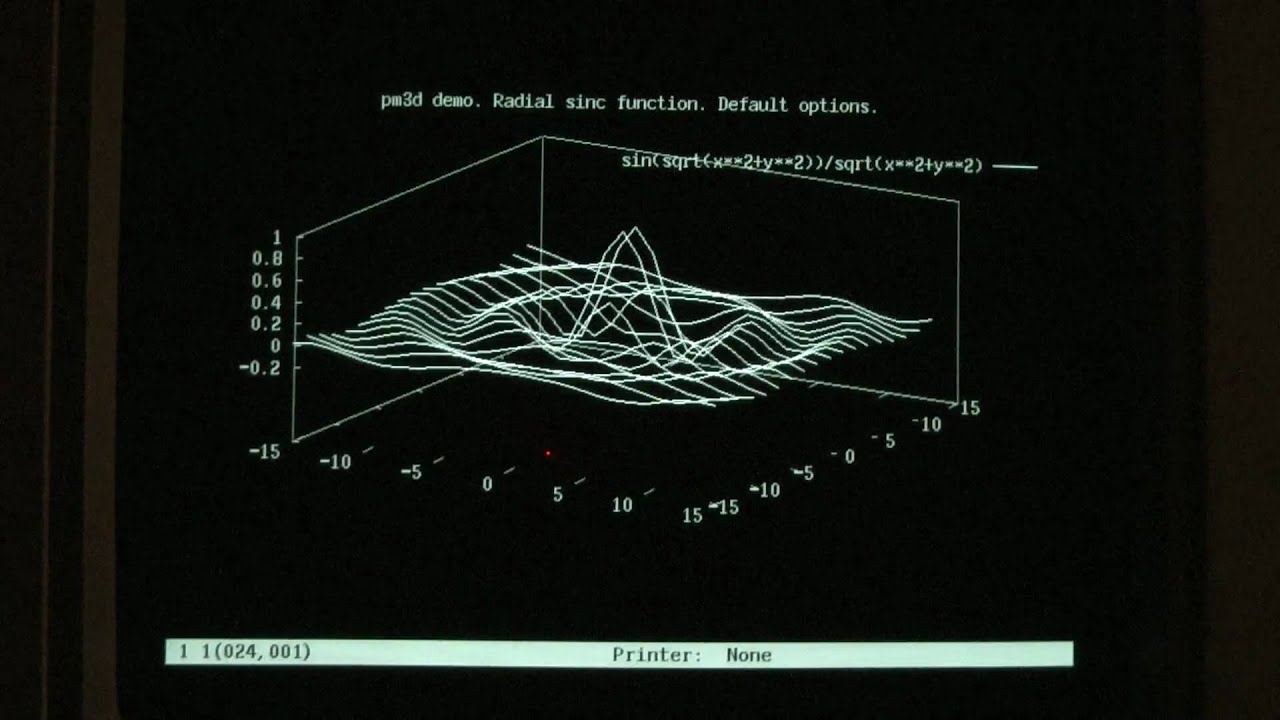Gnuplot 3d surface - salosense Gnuplot 3d surface - salosense
